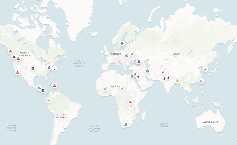 Atlas Politica: Live News Tracker - Real-Time Politics News Map